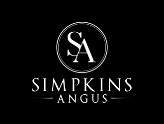 Simpkins Angus Logo Design - 48hourslogo