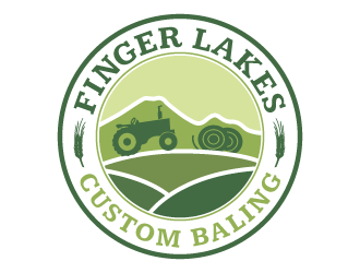 Finger Lakes Custom Baling Logo Design - 48hourslogo