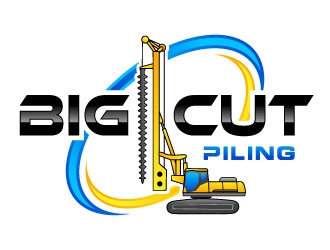 BIG CUT PILING Logo Design - 48hourslogo