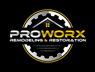 ProWorx Remodeling & Restoration Logo Design - 48hourslogo
