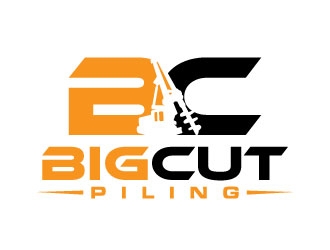 BIG CUT PILING Logo Design - 48hourslogo