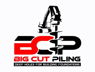 BIG CUT PILING Logo Design - 48hourslogo