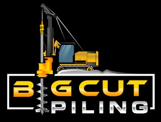 BIG CUT PILING Logo Design - 48hourslogo