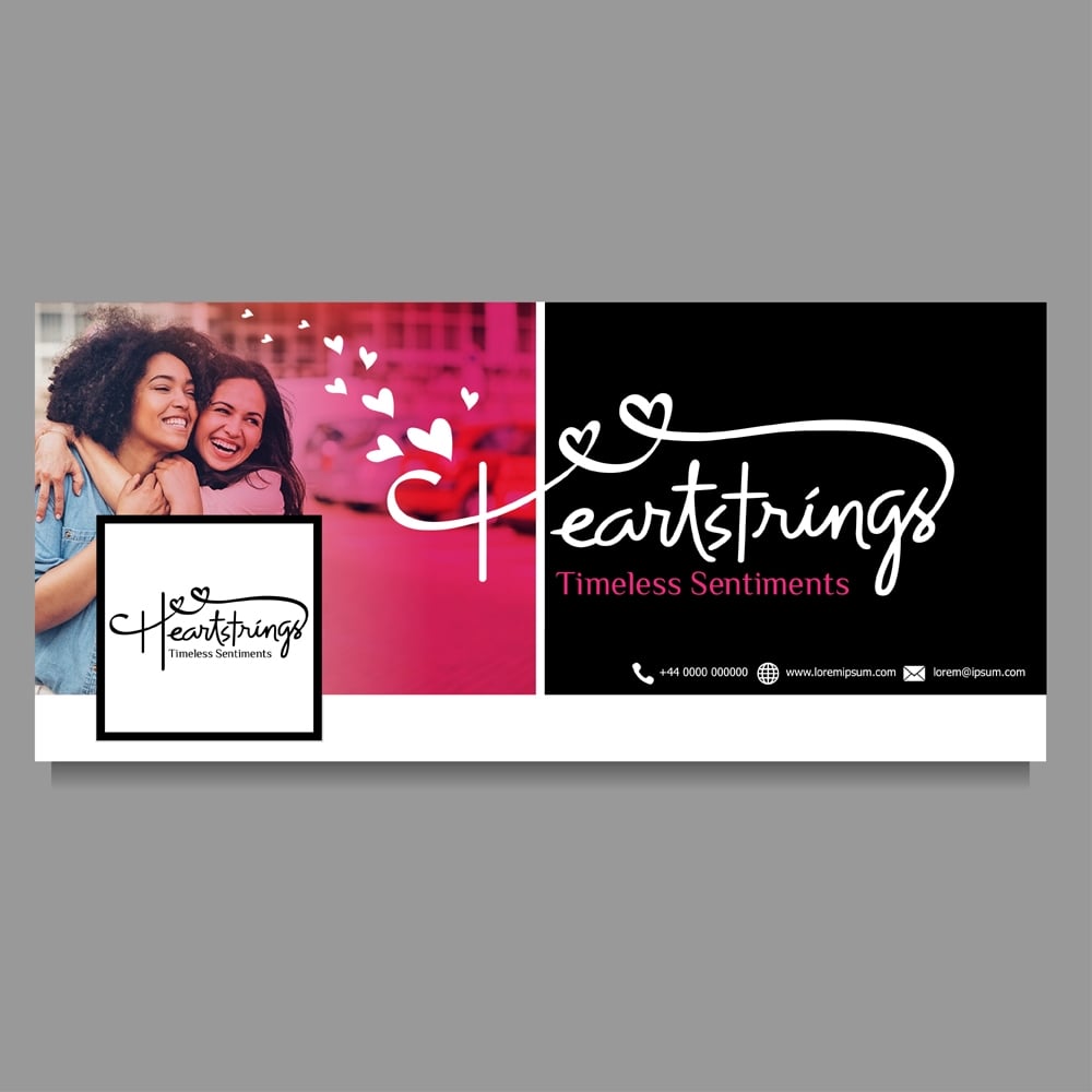 Heartstrings Timeless Sentiments Digital Design - 48hourslogo