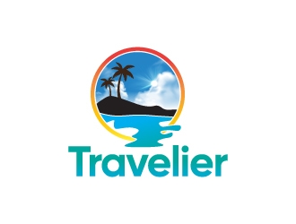 Travelier Logo Design - 48hourslogo