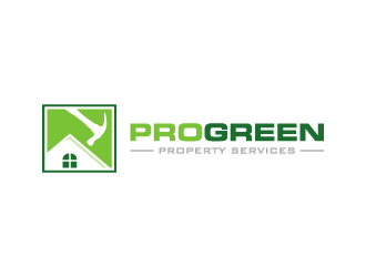 ProGreen Property Services Logo Design - 48hourslogo