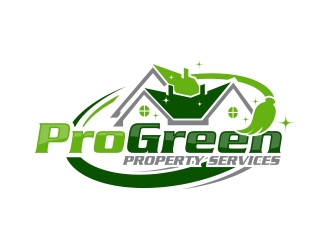 ProGreen Property Services Logo Design - 48hourslogo