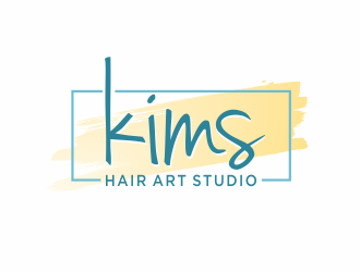 Kims Hair Art Studio Logo Design - 48hourslogo