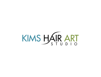 Kims Hair Art Studio Logo Design - 48hourslogo