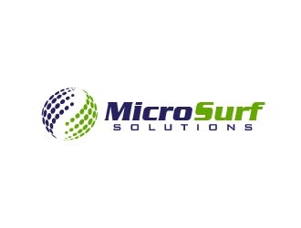 MicroSurf Solutions Logo Design - 48hourslogo