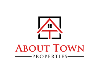 About Town Properties Logo Design - 48hourslogo