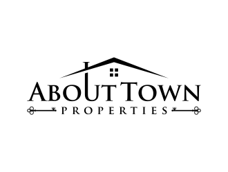 About Town Properties Logo Design - 48hourslogo