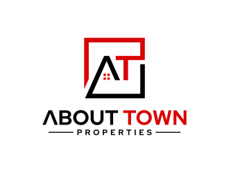 About Town Properties Logo Design - 48hourslogo
