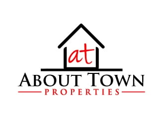 About Town Properties Logo Design - 48hourslogo