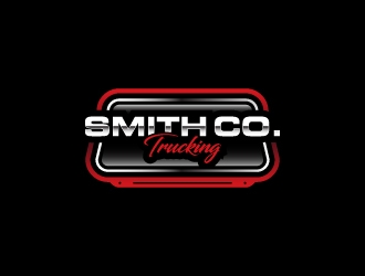 Smith Co. Trucking Logo Design - 48hourslogo