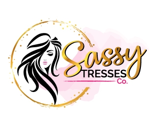 Sassy Tresses Co. Logo Design - 48hourslogo