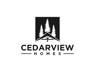 Cedarview Homes Logo Design - 48hourslogo