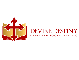 Devine Destiny Christian Bookstore, LLC Logo Design - 48hourslogo