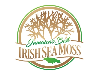 Jamaicas Best Irish Sea Moss Logo Design - 48hourslogo