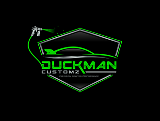 DuckMan Customz Logo Design - 48hourslogo