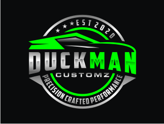 DuckMan Customz Logo Design - 48hourslogo