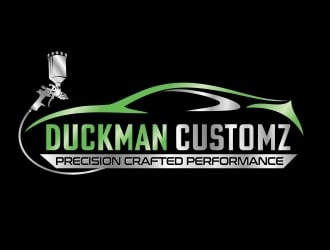 DuckMan Customz Logo Design - 48hourslogo