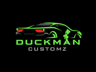 DuckMan Customz Logo Design - 48hourslogo