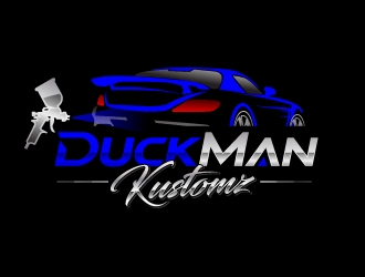 DuckMan Customz Logo Design - 48hourslogo