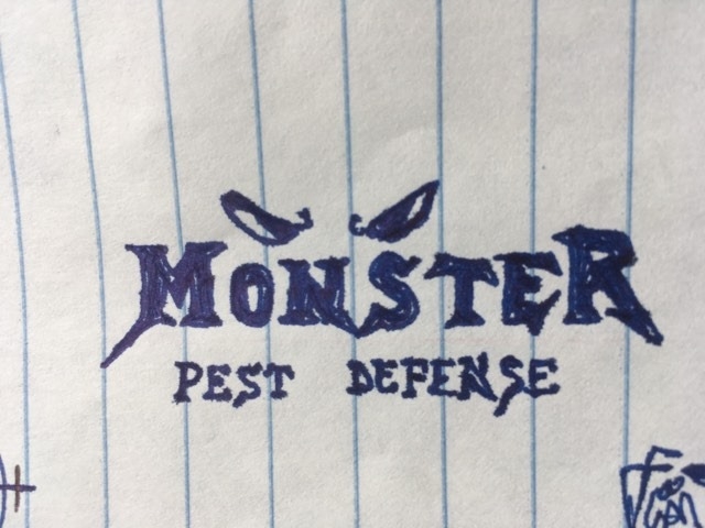 Monster Pest Defense Logo Design - 48hourslogo