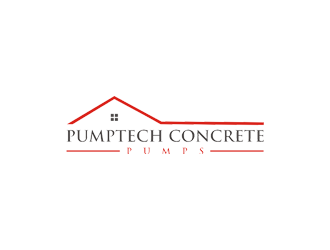 PUMPTECH CONCRETE PUMPS Logo Design - 48hourslogo