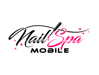 Nail Spa Mobile Logo Design - 48hourslogo