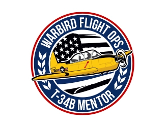 Warbird Flight Ops Logo Design - 48hourslogo
