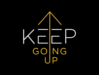 Keep Going Up Logo Design - 48hourslogo