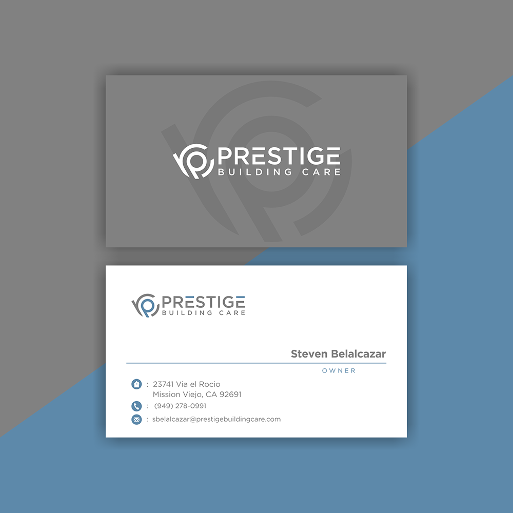 Prestige Building Care Digital Design - 48hourslogo