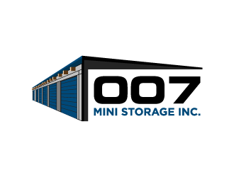 007 Mini Storage Inc. Logo Design - 48hourslogo
