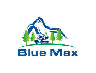 Blue Max logo design - 48hourslogo.com