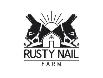 Rusty Nail Farm Logo Design - 48hourslogo