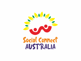 Social Connect Australia Logo Design - 48hourslogo