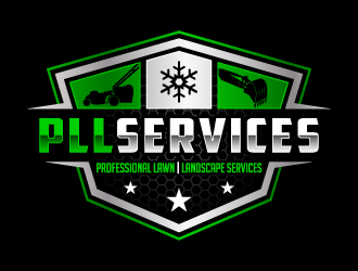 PLL Services - Professional Lawn & Landscape Services Logo Design ...
