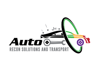 Auto Recon Solutions and Transport Logo Design - 48hourslogo