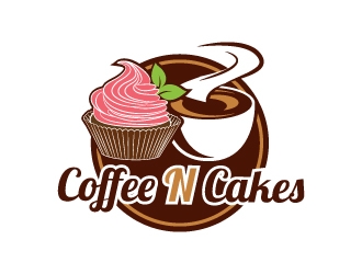 Coffee N Cakes logo design - 48hourslogo.com