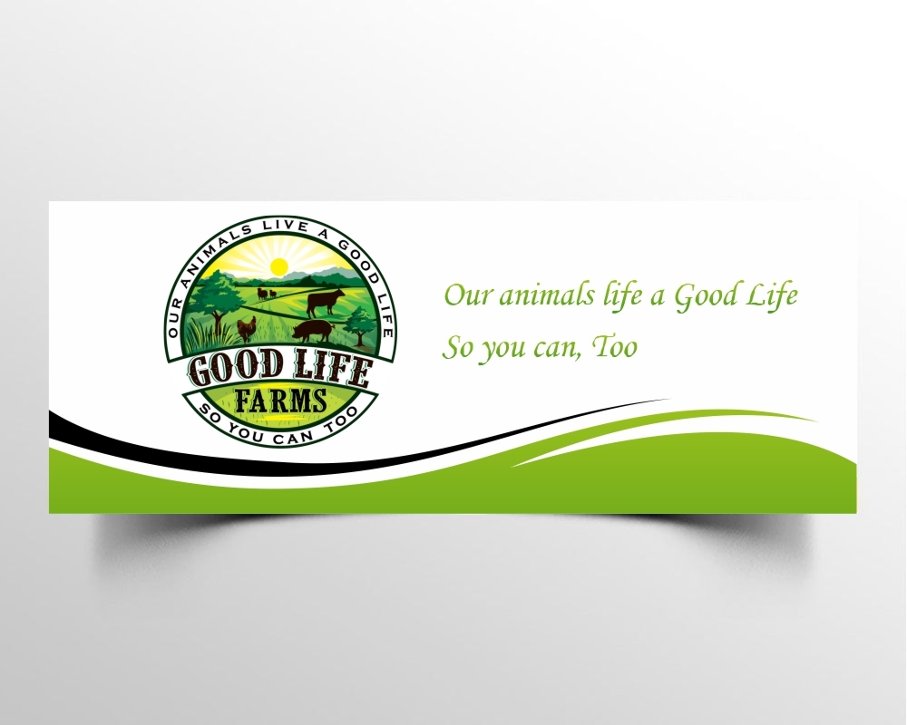 Good Life Farms Digital Design - 48hourslogo