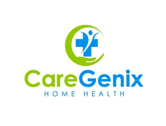 CareGenix Home Health Logo Design - 48hourslogo