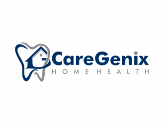 CareGenix Home Health Logo Design - 48hourslogo