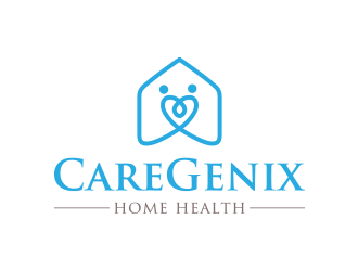 CareGenix Home Health Logo Design - 48hourslogo