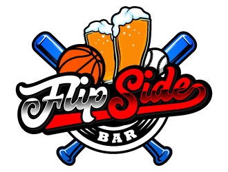 FlipSide Bar Logo Design - 48hourslogo