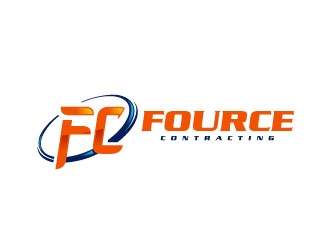 Fource Contracting Logo Design - 48hourslogo