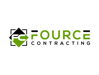 Fource Contracting Logo Design - 48hourslogo