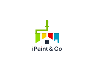 iPaint & Co Logo Design - 48hourslogo