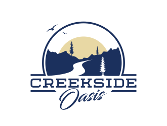 Creekside Oasis Logo Design - 48hourslogo